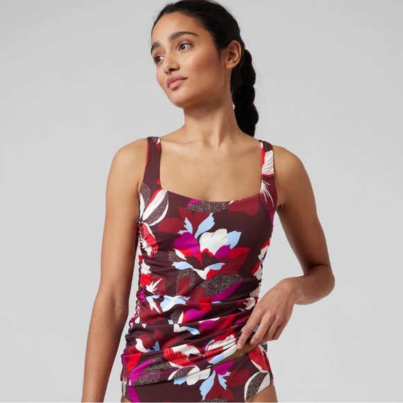 Athleta | Swim | Athleta Square Neck Tankini Swim Top | Poshmark